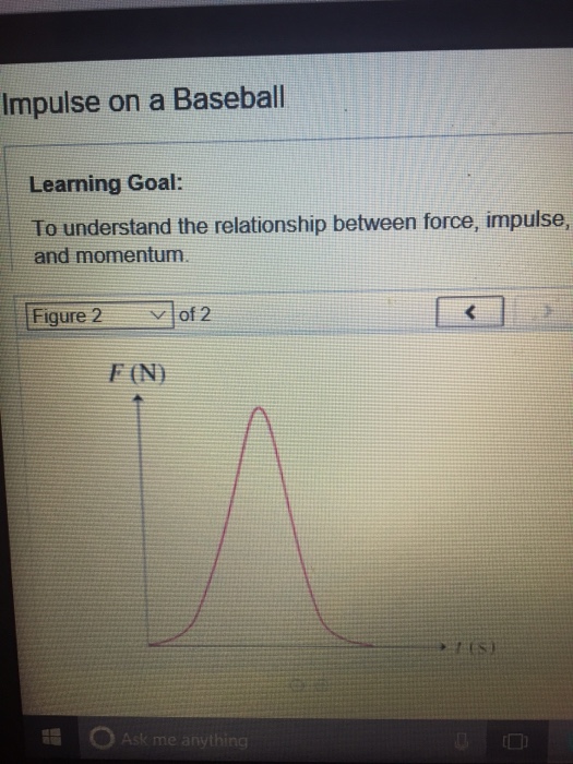 Solved Impulse on a Baseball Learning Goal: To understand | Chegg.com