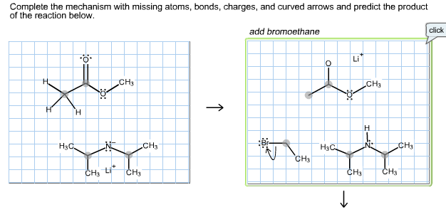 Solved Complete the mechanism with missing atoms, bonds, | Chegg.com