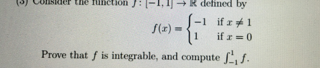 Solved Use Archimedes Riemann Theorem to prove that f is | Chegg.com