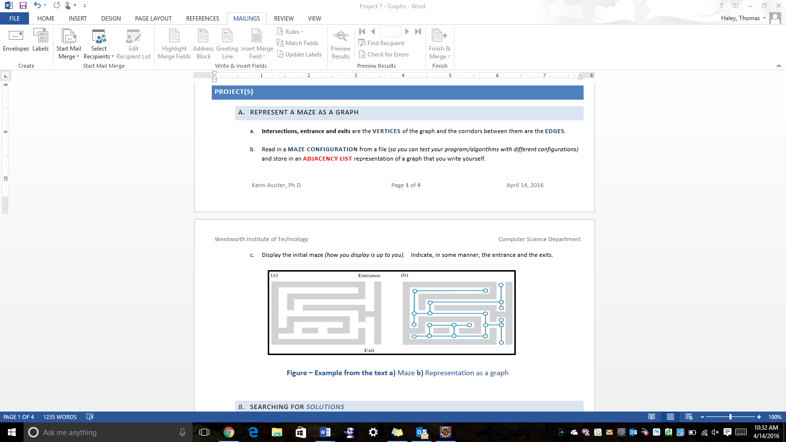 Solved Project 7-Graphs-Word FILE HOME INSERT DESIGN PAGE | Chegg.com