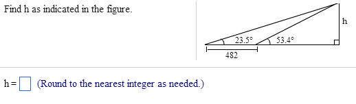 Solved Find a solution for the equation. Assume that all | Chegg.com