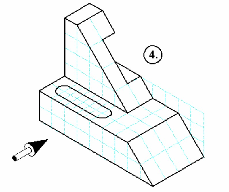 Solved Sketch the Front, Top and Right side views of the | Chegg.com