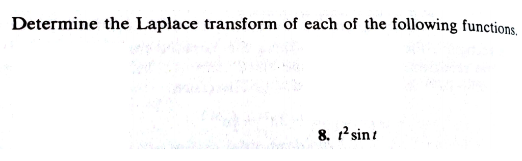 Solved Determine the Laplace transform of each of the | Chegg.com