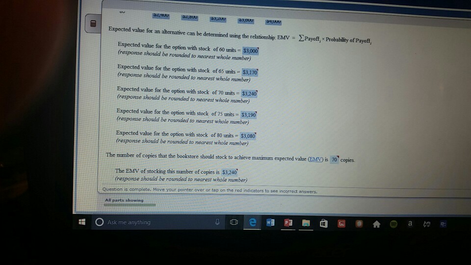 Solved Please Show Me Steps To Help Me Solve This Problem