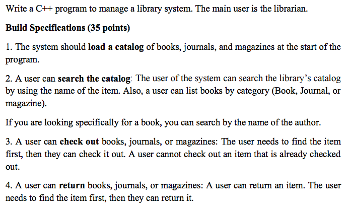Solved C++ Programming: Please make sure program compiles | Chegg.com