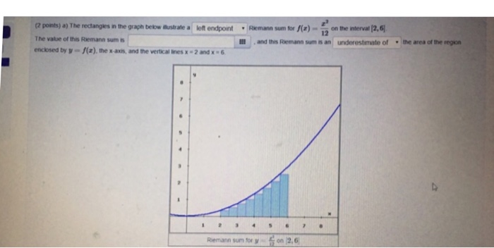 Solved The rectangles in the graph below illustrate a left | Chegg.com