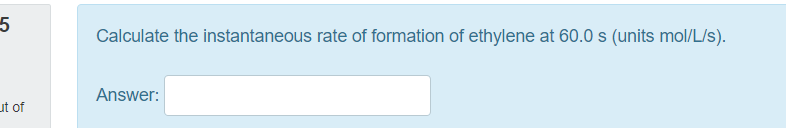 Solved Calculate the instantaneous rate of formation of | Chegg.com