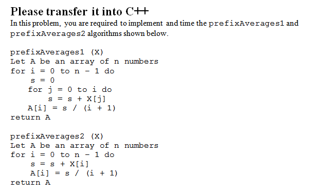 Solved Please transfer it into C-H In this problem, you are | Chegg.com
