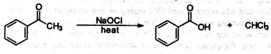 Solved NaOCI heat CHCb CH3 | Chegg.com