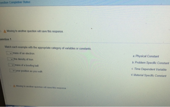 Solved Match each example with the appropriate category of | Chegg.com