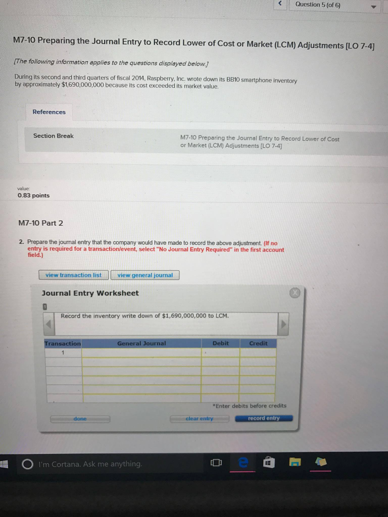 Accounting Archive | March 18, 2017 | Chegg.com