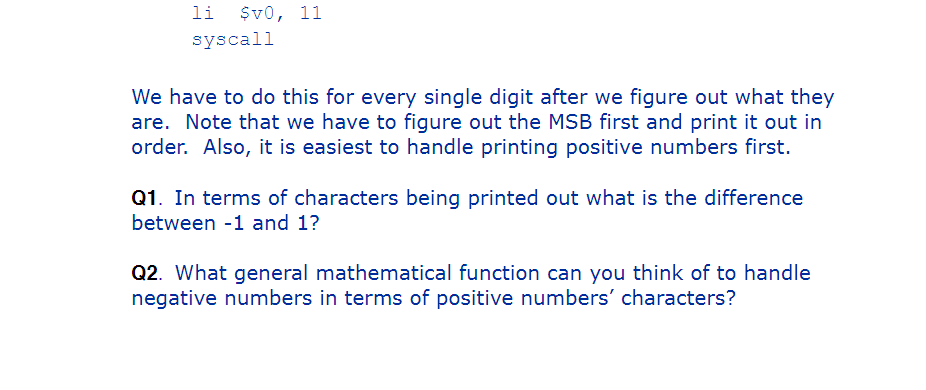 Solved (Exercise) Fill-in PutDec Using mystery.s given in | Chegg.com