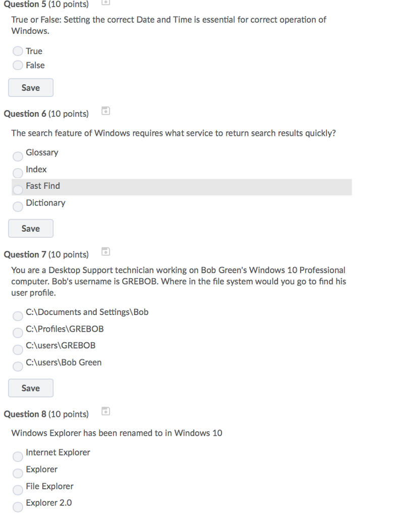 Solved Question 5 (10 points) True or False: Setting the | Chegg.com Solved Question 5 (10 points) True or False: Setting the | Chegg.com