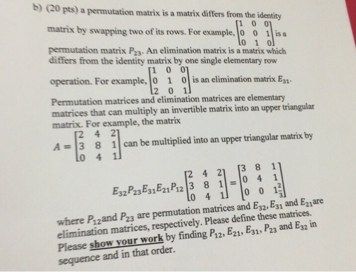 Permutation Matrix