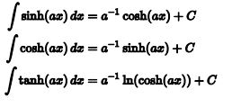 Solved Show that integral sinh(ax) dx = a^-1 cosh (ax) + C | Chegg.com