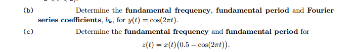 Solved Determine the fundamental frequency, fundamental | Chegg.com