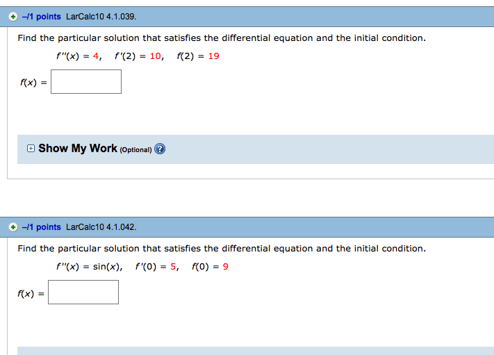 Solved Find the particular solution that satisfies the | Chegg.com Solved Find the particular solution that satisfies the | Chegg.com