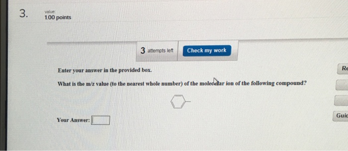 Solved Enter your answer in the provided box. What is the | Chegg.com