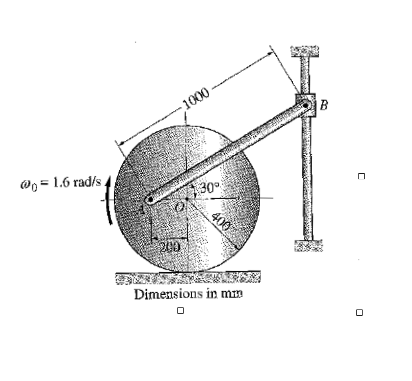 Solved The wheel rolls without slipping with the clockwise | Chegg.com