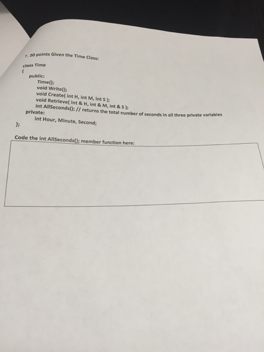 Question | Chegg.com