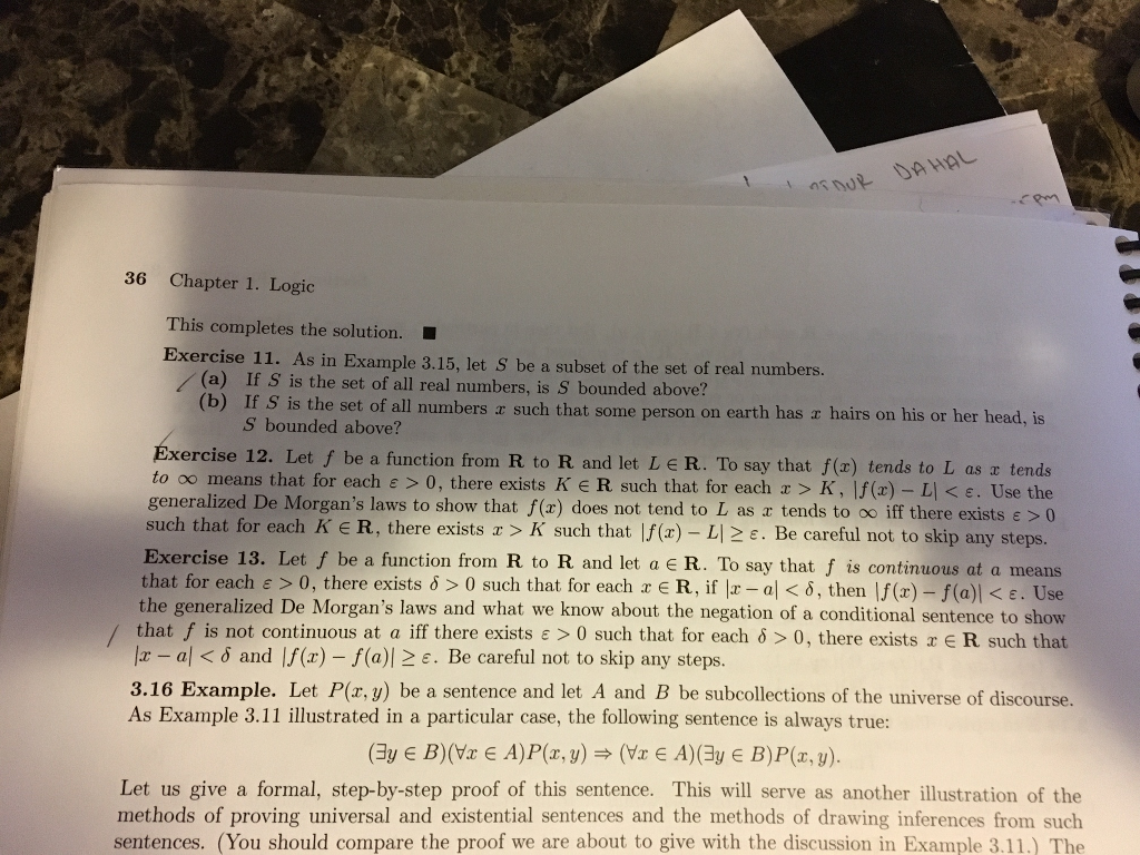 Solved This completes the solution. As in Example 3.15, let | Chegg.com