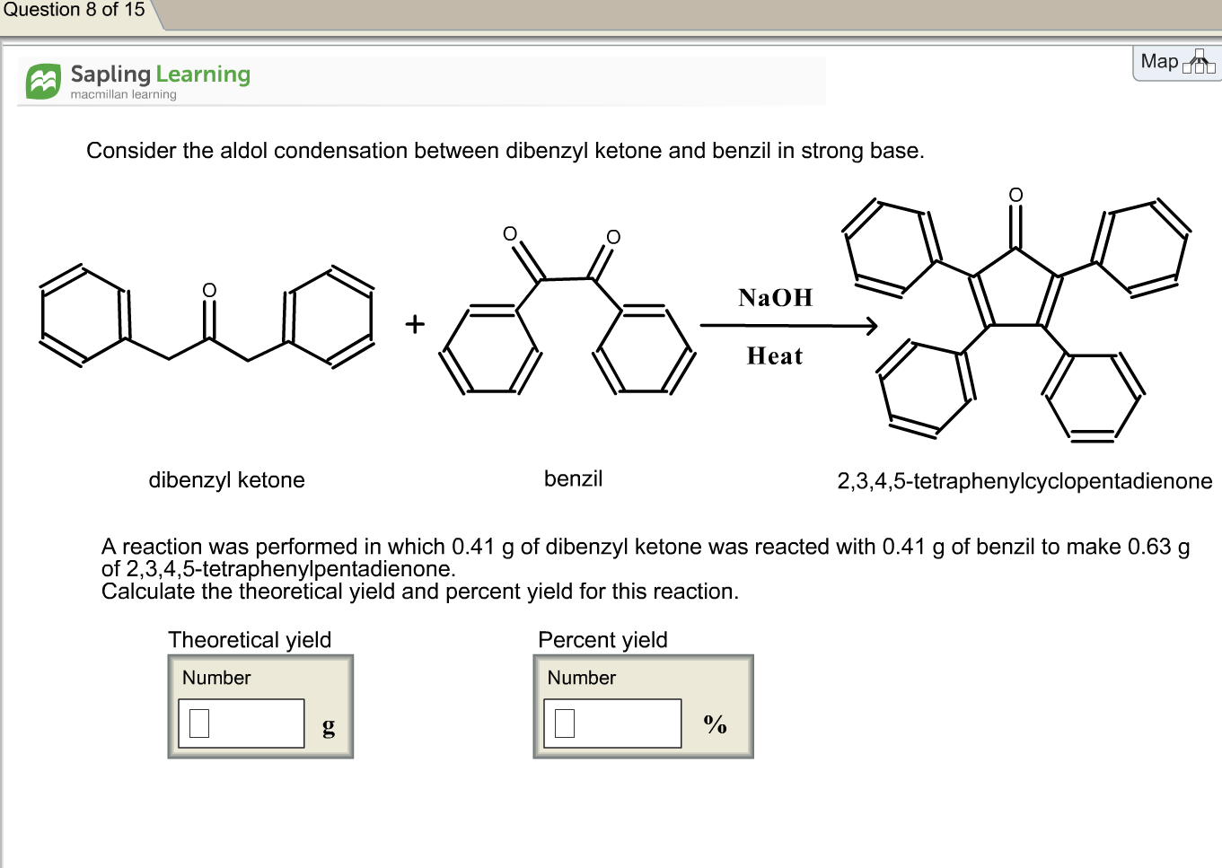 Solved Consider the aldol condensation between dibenzyl | Chegg.com