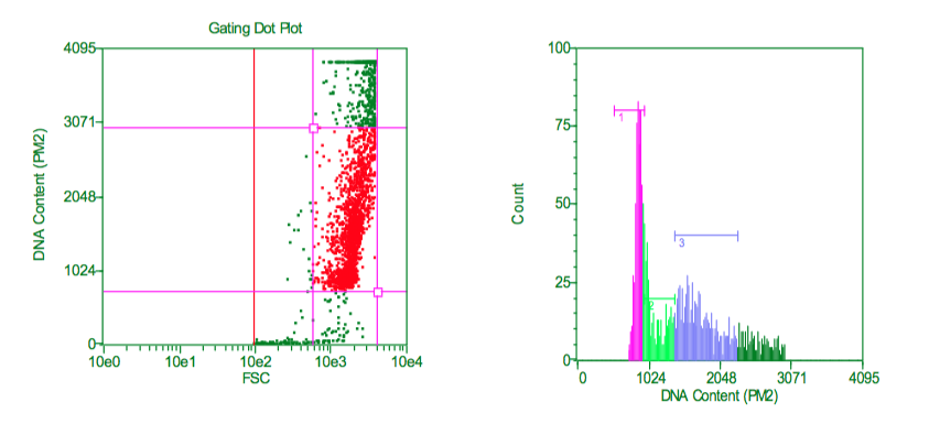 Flow Cytometry Histogram
