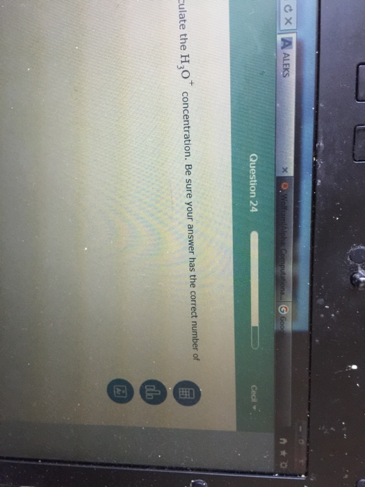 Solved Initial Knowledge Check An aqueous solution at 25 °C | Chegg.com