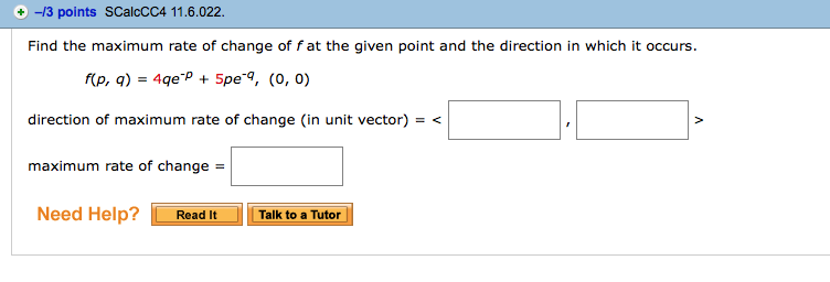 Solved Find the maximum rate of change of fat the given | Chegg.com