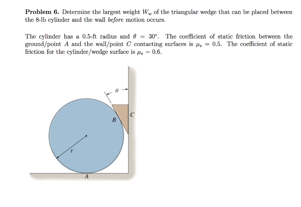 Solved Determine the largest weight W_w of the triangular | Chegg.com