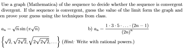 Solved Graph sequence and find whether its divergent or | Chegg.com