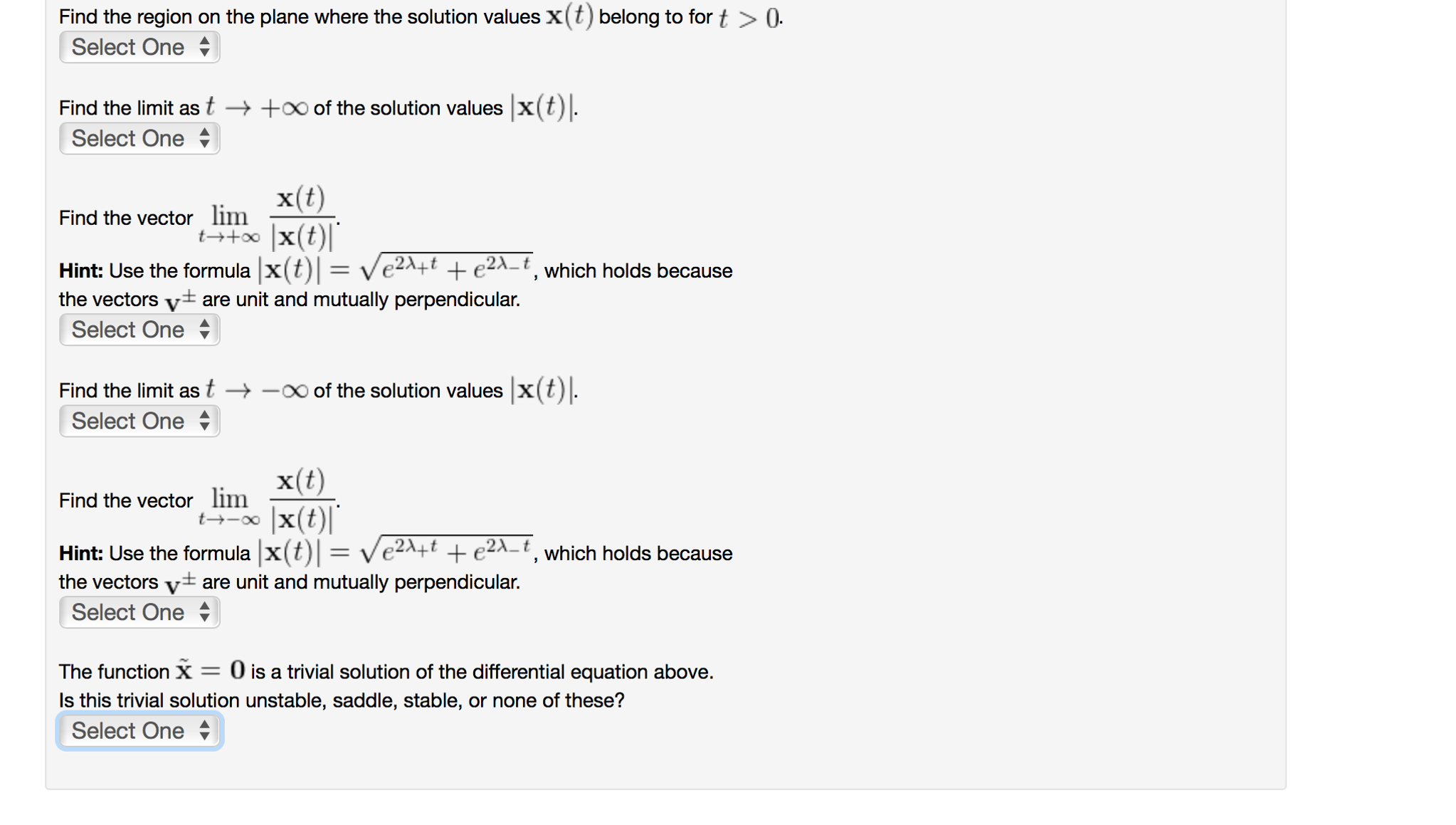 Solved 10 Points Assume That A Matrix Has Eigenvalues And