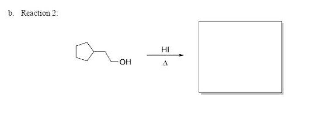 Solved 3. Alcohol Substitution Reaction Mechanism: Draw | Chegg.com