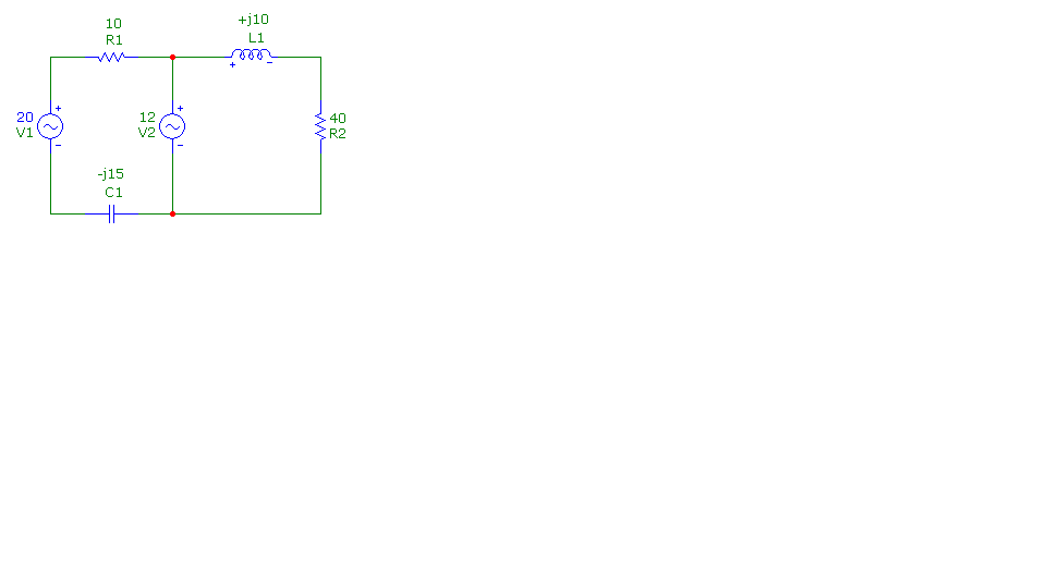 Solved: Find The Current Through Each Component, In Polar ... | Chegg.com