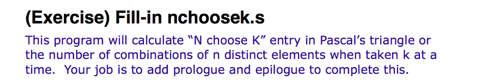 Need help filling out nchoosek | Chegg.com