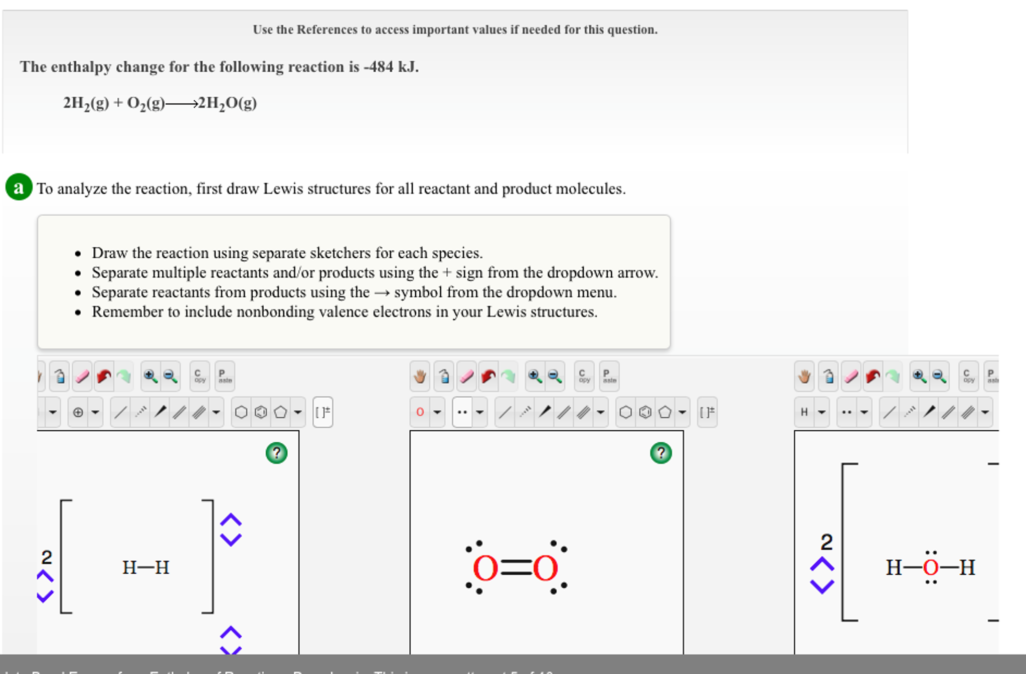 Solved Use the References to access important values if | Chegg.com