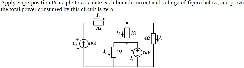 Solved Apply Superposition Principle to calculate each | Chegg.com