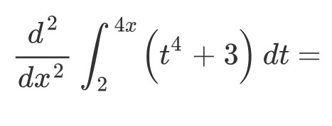 Solved How to find the 2nd derivative of an integral? | Chegg.com