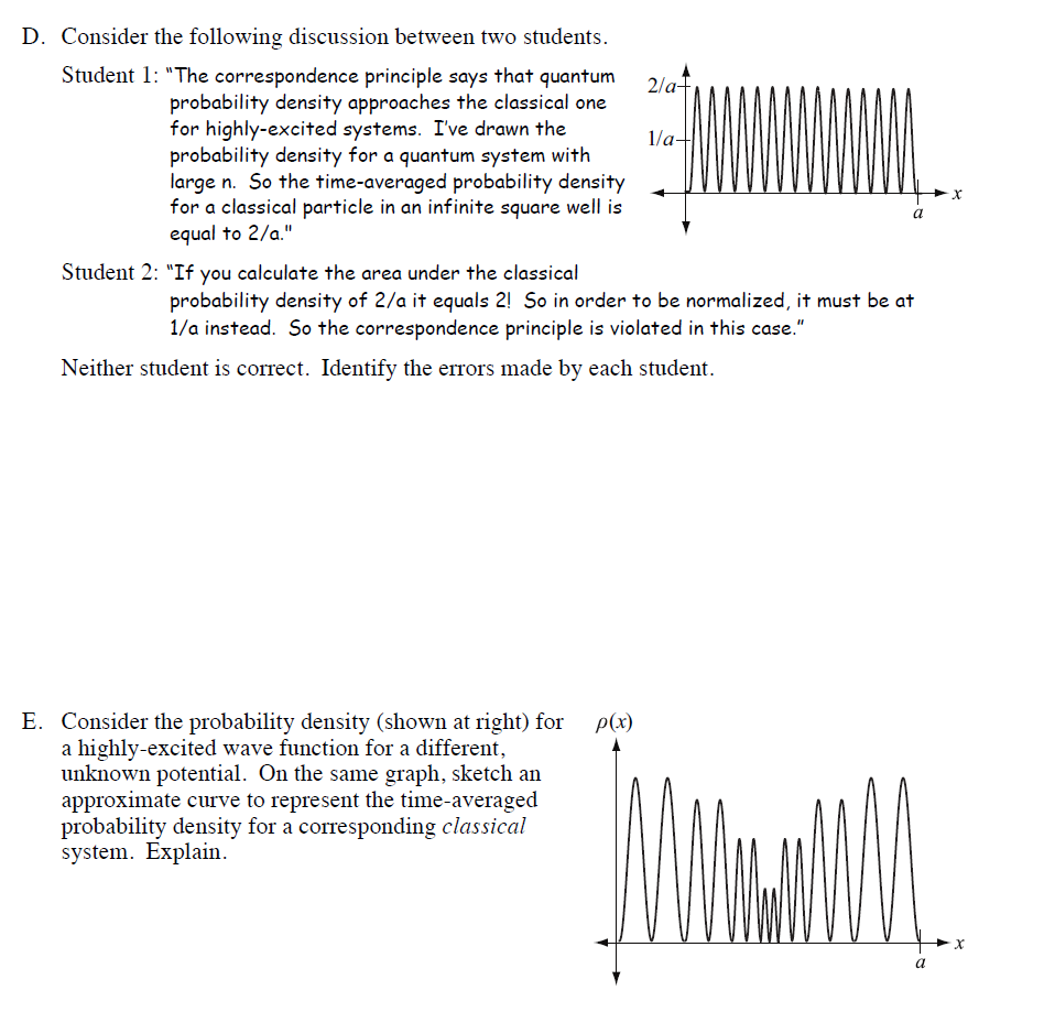 Consider the following discussion between two | Chegg.com