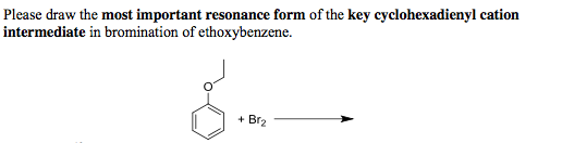 Solved Please draw the most important resonance form of the | Chegg.com