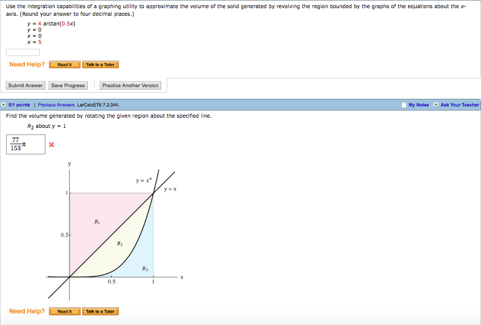 Solved Use the integration capabilities of a graphing | Chegg.com