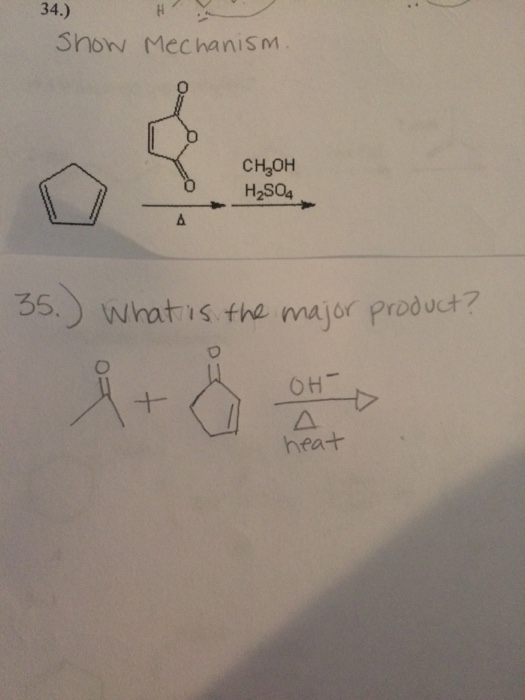 Solved Show mechanism what is the major product? | Chegg.com Solved Show mechanism what is the major product? | Chegg.com