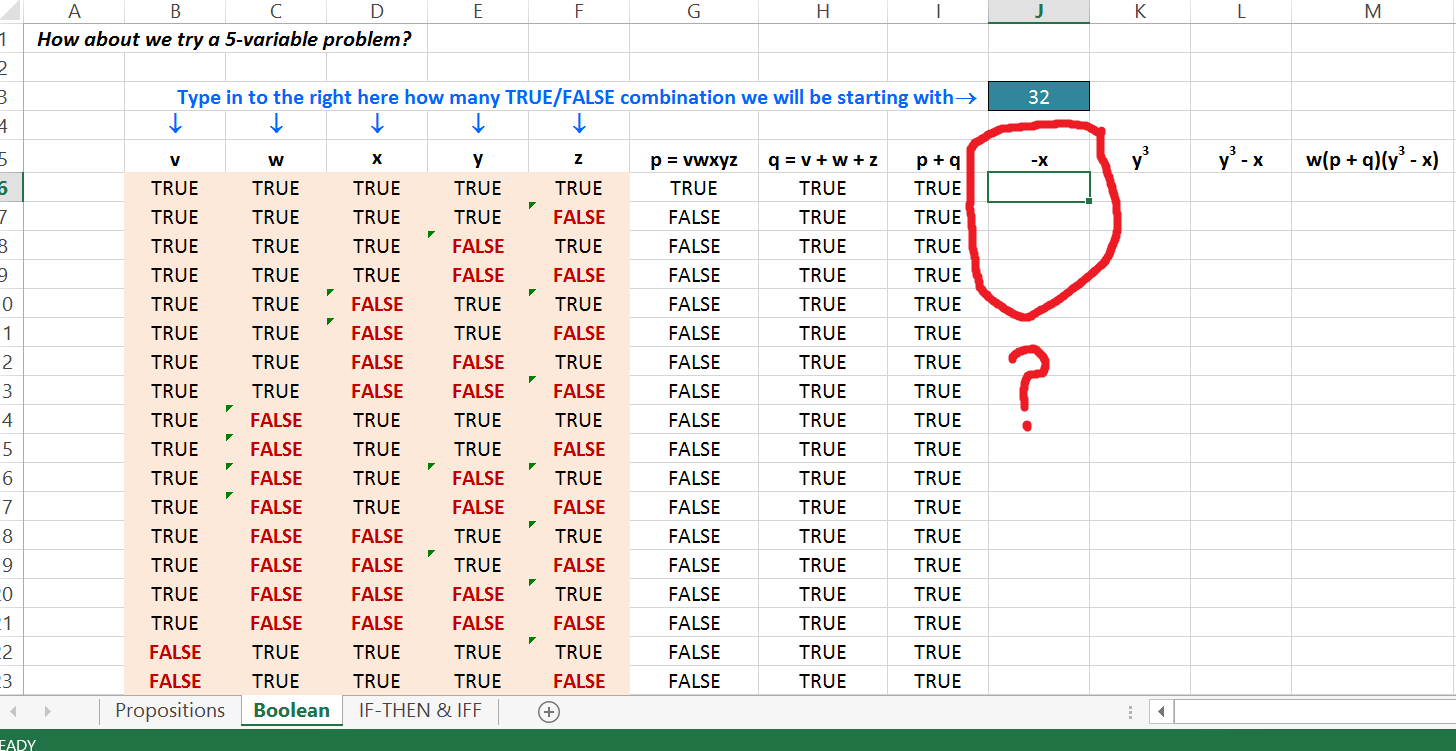 Solved 1How about we try a 5-variable problem? Type in to | Chegg.com