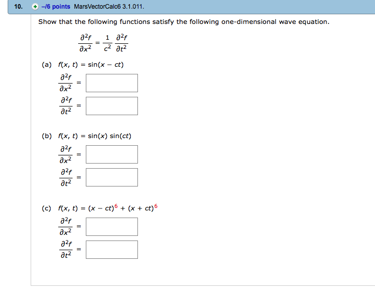 Solved 10.+-/6 points MarsVectorCalc6 3.1.011 (a) rx, t) = | Chegg.com
