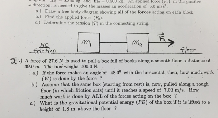 Solved Physic question | Chegg.com