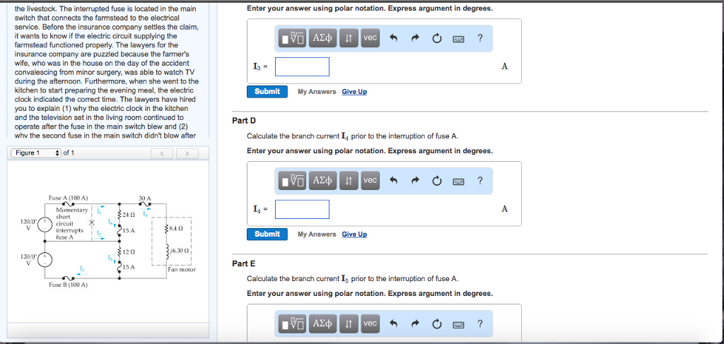 Solved Part A | Item 10 Calculate the branch current I1 | Chegg.com