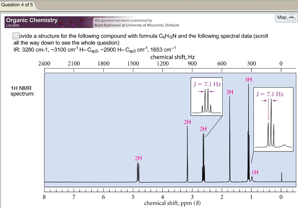 Solved Provide a structure for the following compound with | Chegg.com
