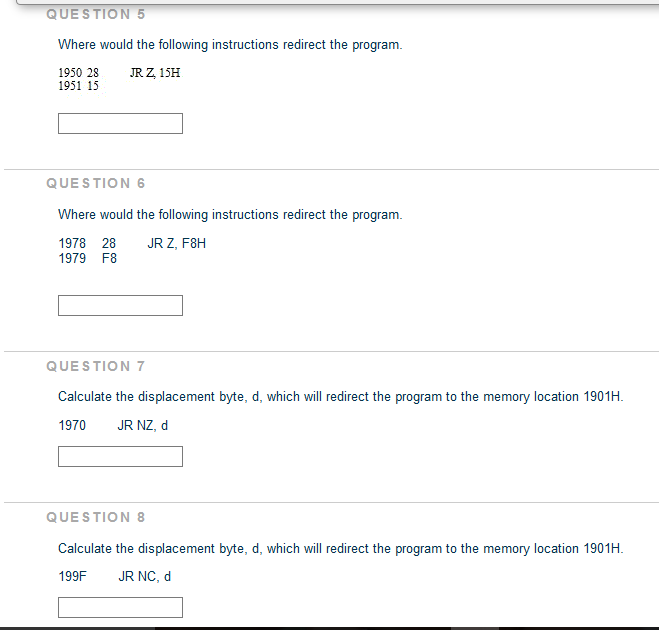 QUESTION 5 Where Would The Following Instructions Chegg question-5-where-would-the-following-instructions-chegg