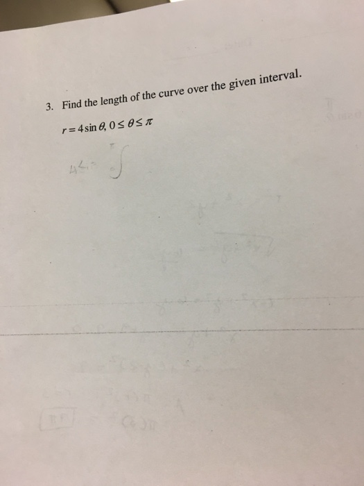 Solved Find the length of the curve over the given interval. | Chegg.com