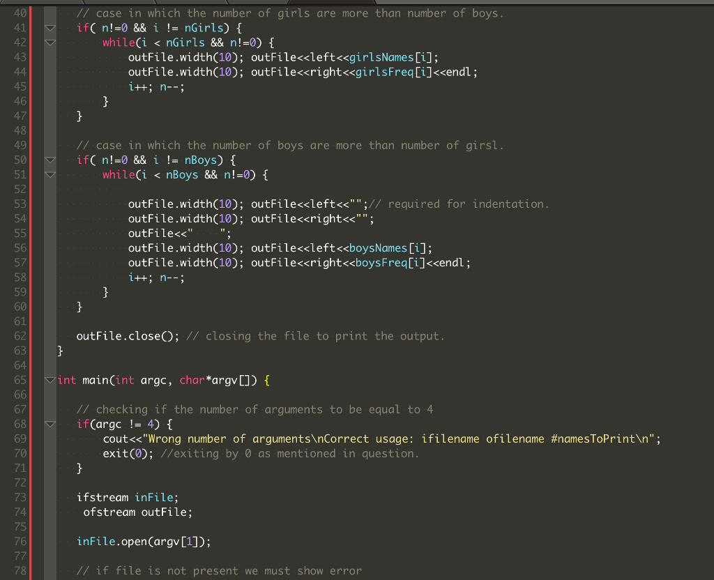 Solved stdin stdout stdout 5 Most Popular Girls a command | Chegg.com